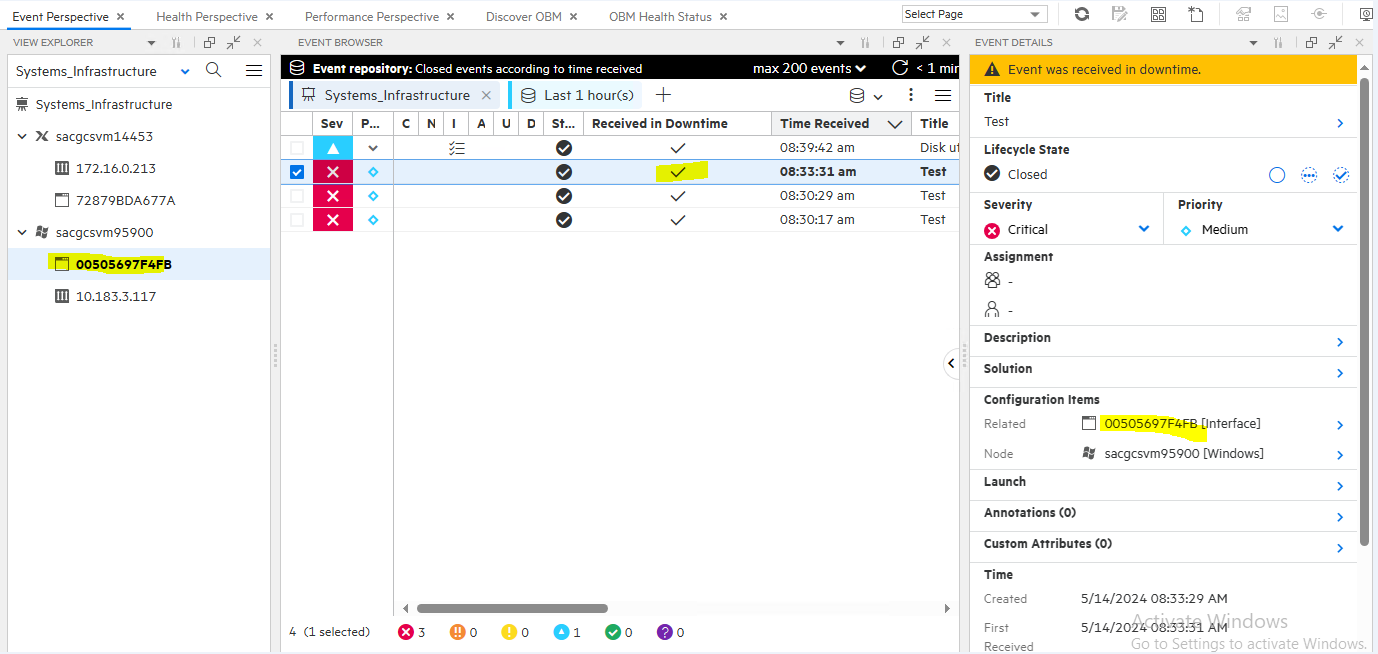 How to add a new CI Type to down times and down time TQL.