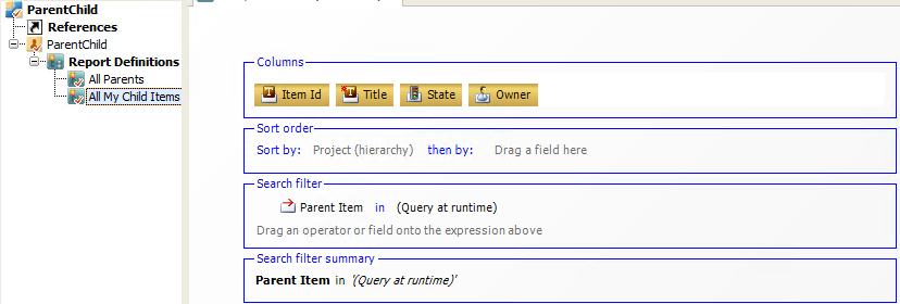 SBM: How to setup Parent / Child links using a Relational Grid Widget