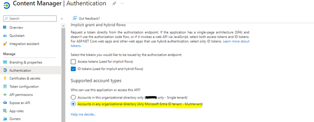 Unable to authenticate with Azure. Error: ‘Unable to retrieve access token from authentication ...