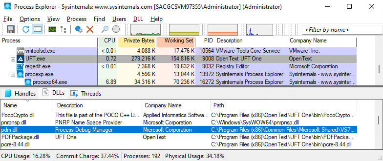 Troubleshooting - Microsoft Script Debugger
