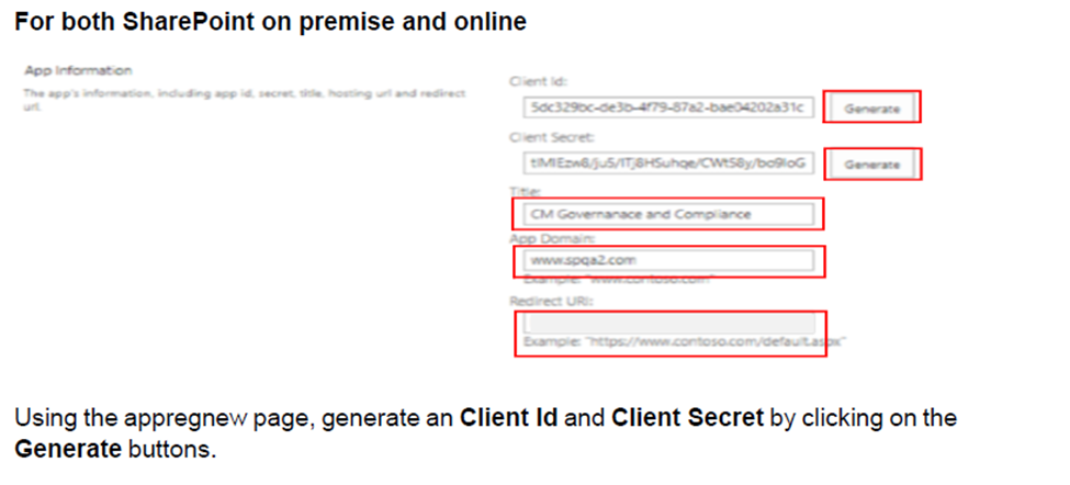 SharePoint Online integration - ‘Token request failed’ error when trying a Publish via ...