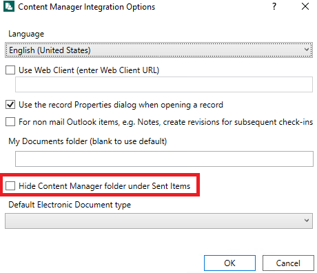 Pop up Window for Check-in Sent Items when user opens Outlook
