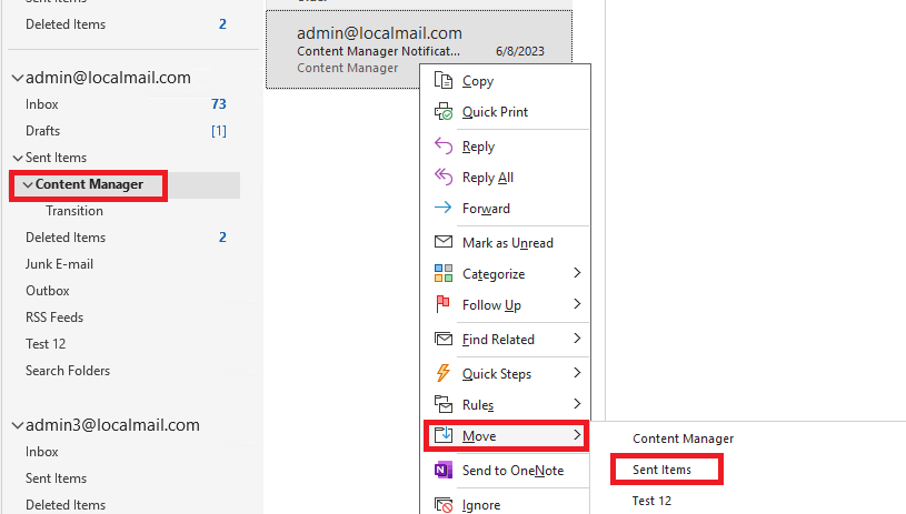 Pop up Window for Check-in Sent Items when user opens Outlook