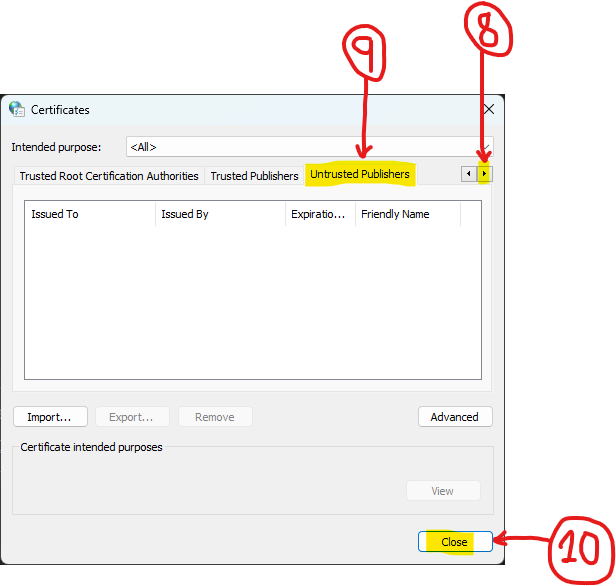 How to fix the error "This file has no digital signature or signature cannot be validated ...