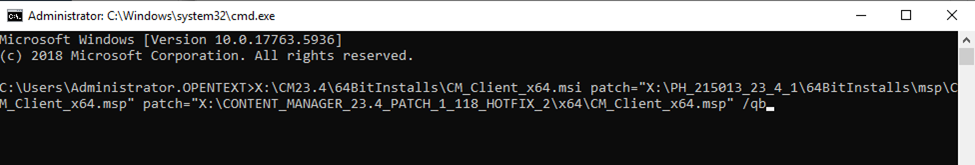 How to install CM Client Component with the latest update if it was ...