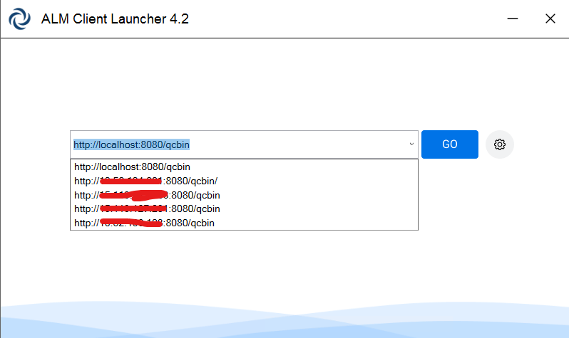 How to add or remove links in the drop-down of the ALM Client Launcher
