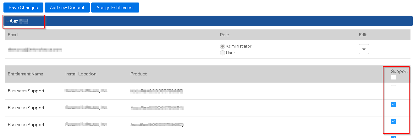 User access to the Support Portal [admin quick guide]