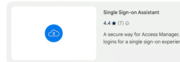 Application Single Sign-on when opening a web application in chrome it ...