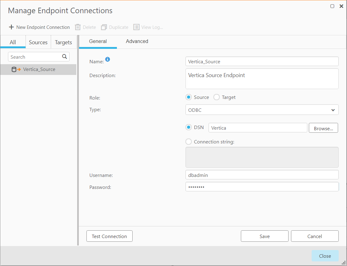 Vertica Integration with Qlik Replicate: Connection Guide (Previously Attunity Replicate)