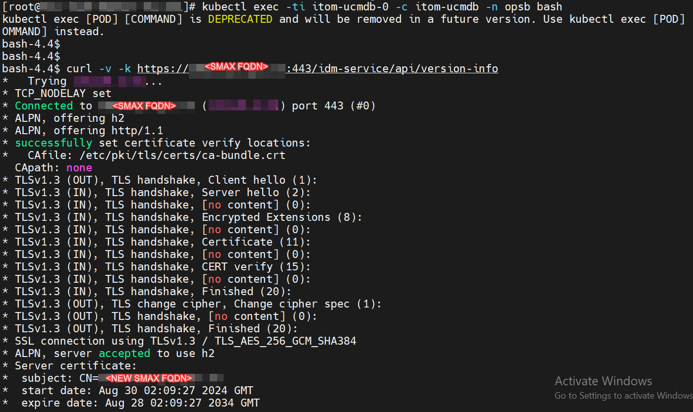 UCMDB: Cannot login CMS - Failed to call idm service due to wrong HTTPS hostname