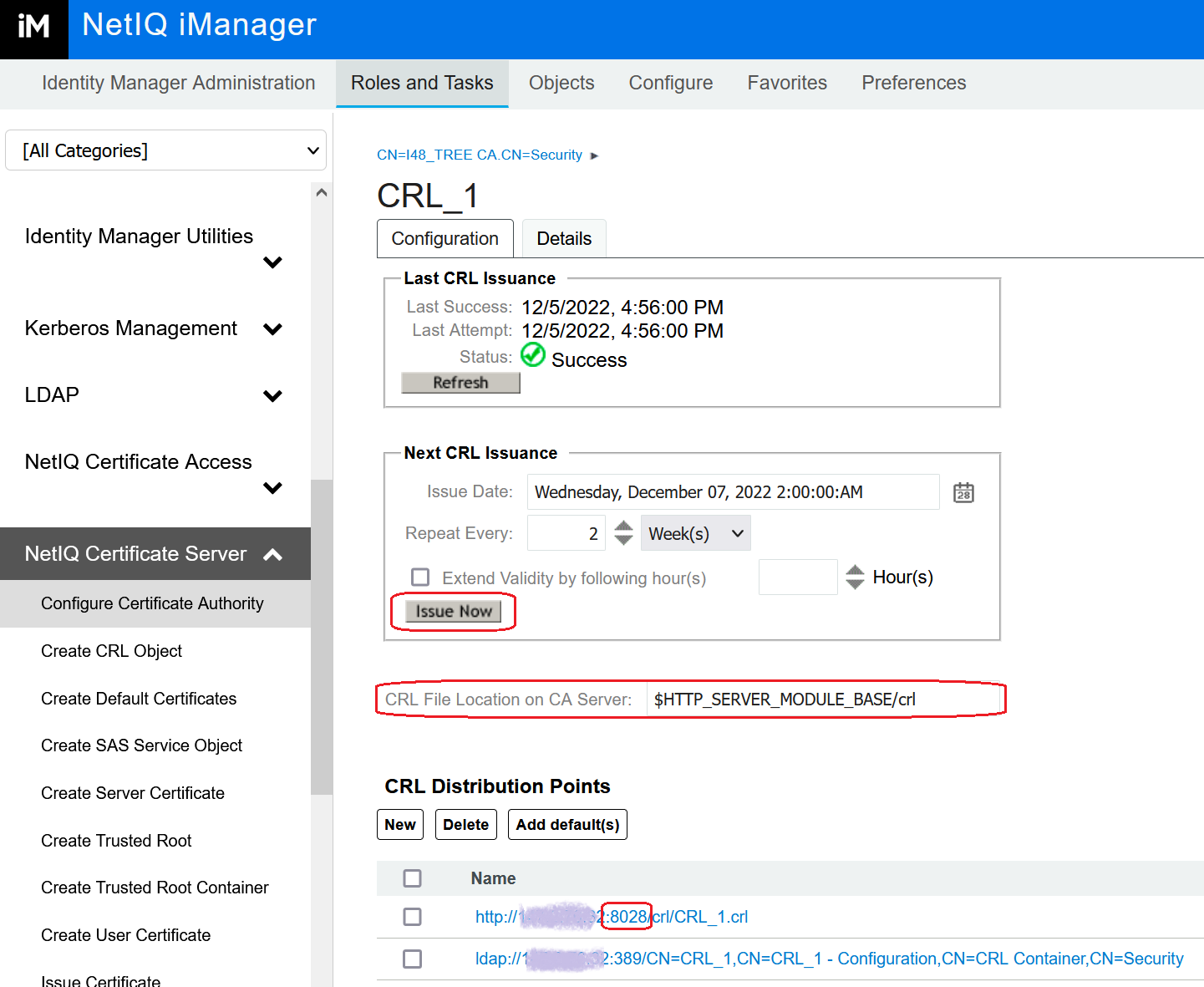 Default Certificates Expired and Invalid: CRL Decode Error