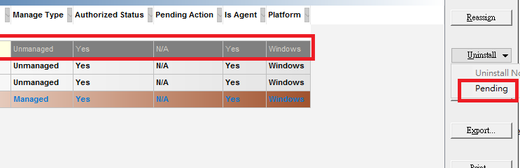 Managed/Unmanaged Agents unable to remove from Sentinel Agent Manager ...