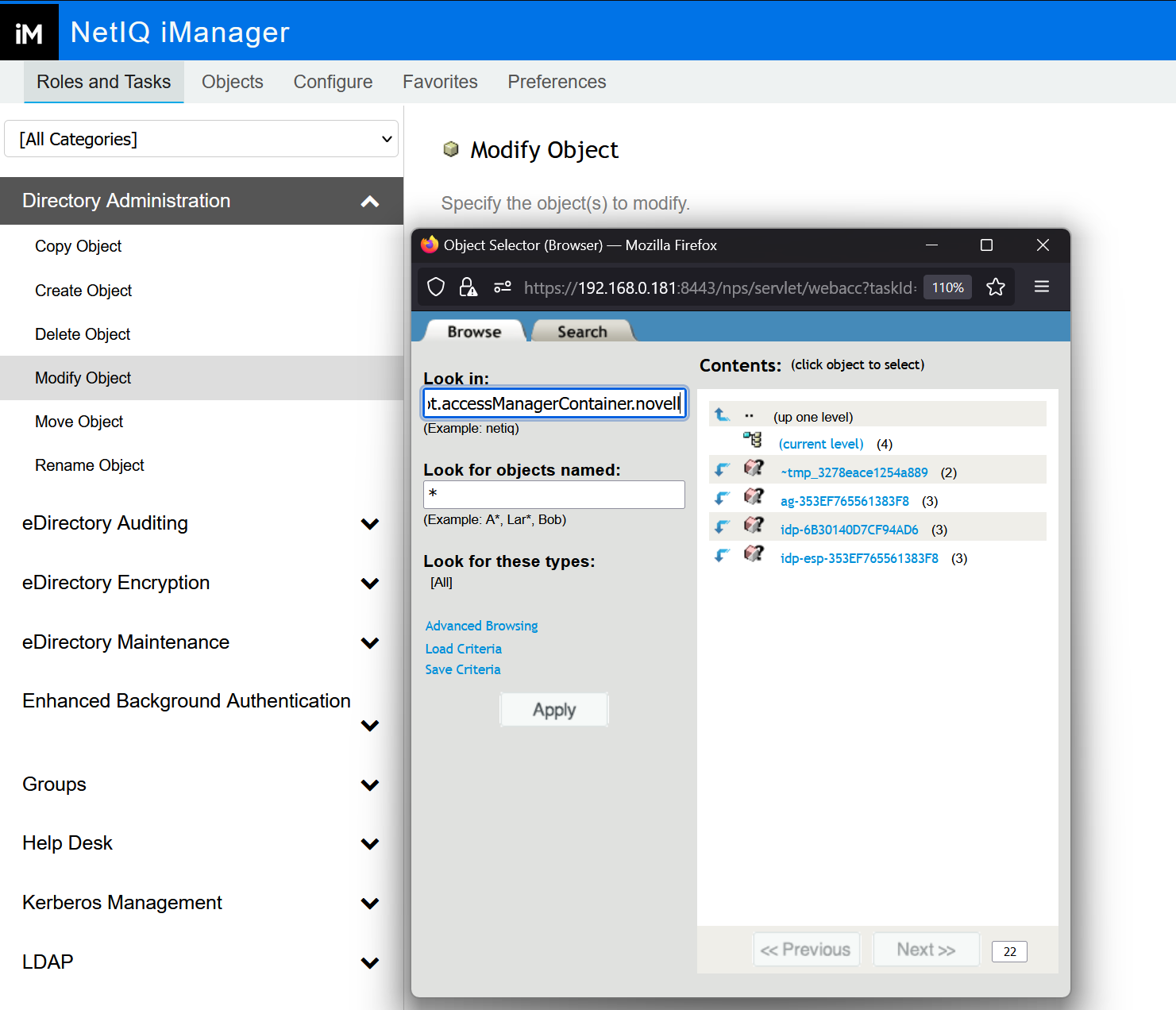 NAM 5.1 XML validation error on proxy service configuration update