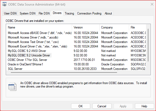 LoadRunner: Connecting to MySQL using lr_db_connect