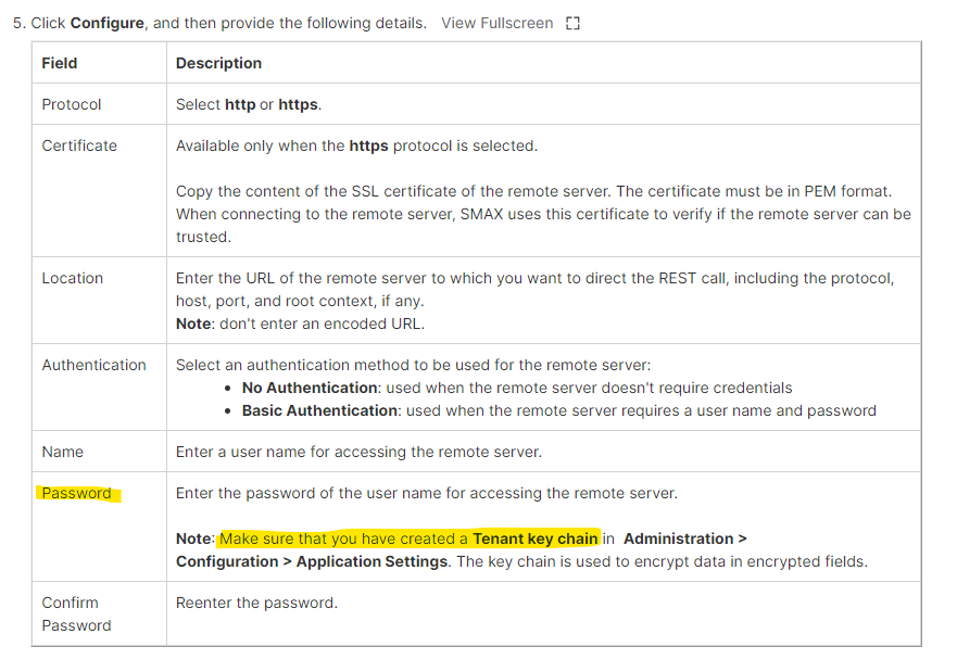 After migrating a tenant, the error "The key chain is invalid. Contact ...
