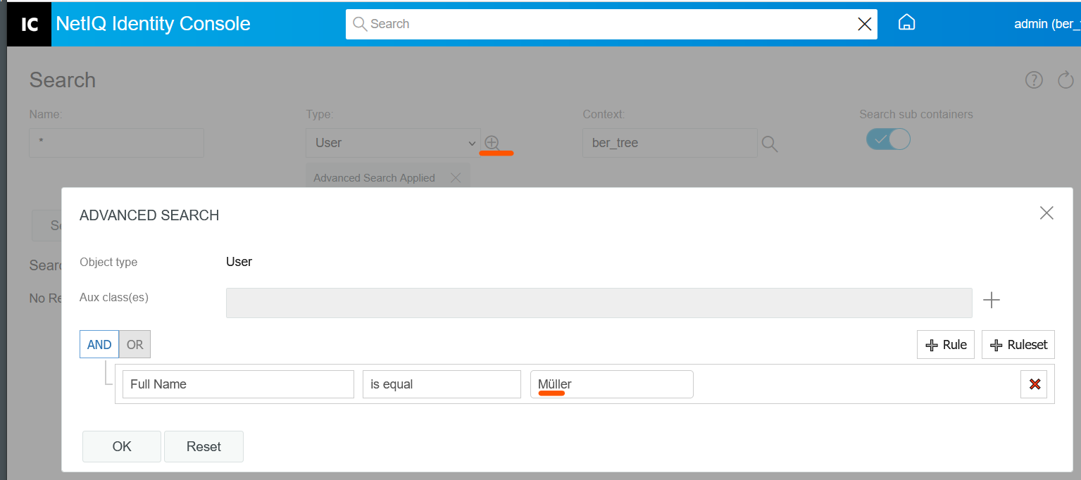 Known Problem – eDirectory (eDir) API Identity Console IC search with ...