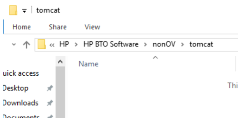 Vulnerable Tomcat on Ops Connector systems