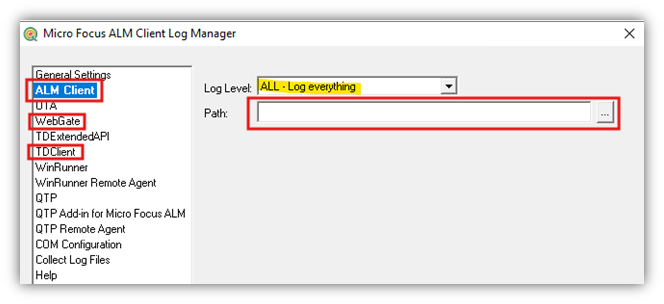 How to collect ALM Client logs for troubleshooting