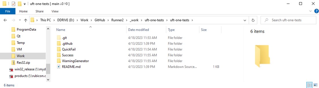 How to Run UFT One Tests using GitHub Actions