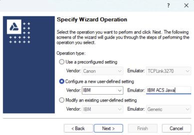 How to Configure Java-Based IBM i Access Client Solutions Emulator in UFT