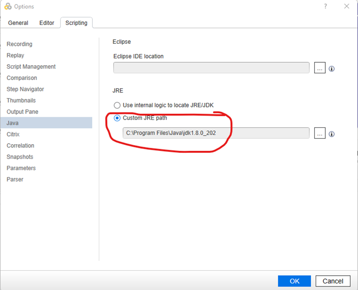 LRP – Switch to Java 64bit When Using DFE