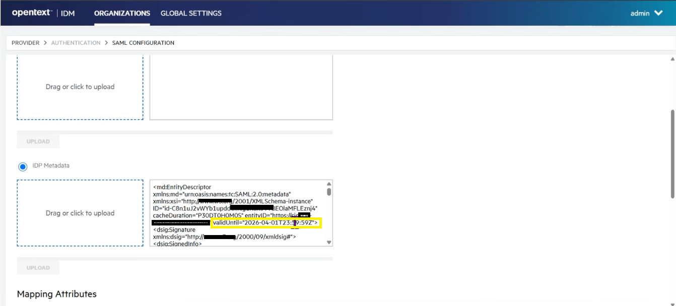 NOM - Invalid Token The request token is invalid. It may have already ...